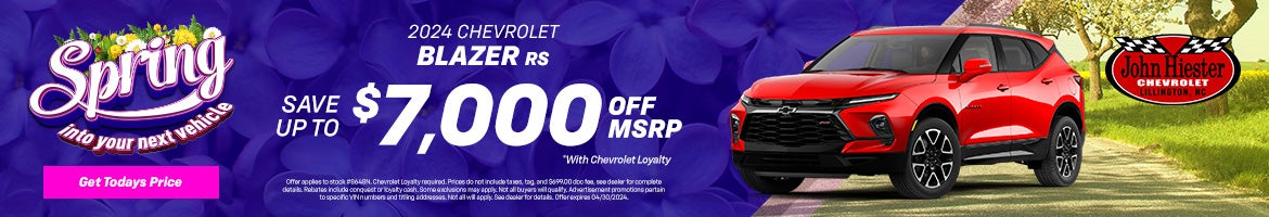 John Hiester Chevrolet of Lillington | Chevy Dealer in NC