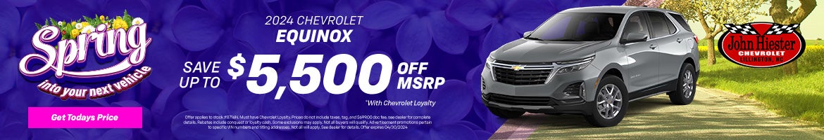 John Hiester Chevrolet of Lillington | Chevy Dealer in NC