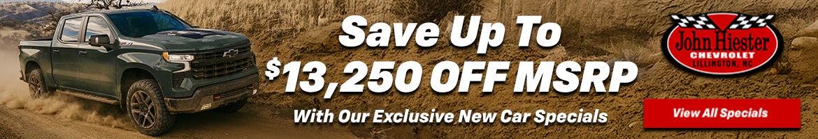 John Hiester Chevrolet of Lillington | Chevy Dealer in NC